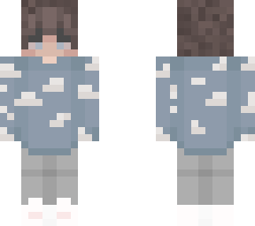 light blue eboy skin v2 | Minecraft Skin