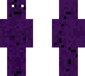 obsidian character | Minecraft Skin