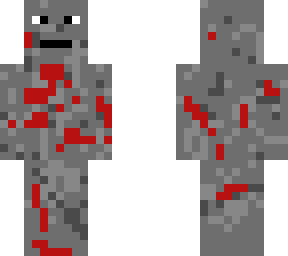 redstone ore character | Minecraft Skin