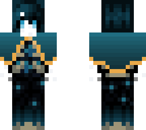 Sculked magpie | Minecraft Skin