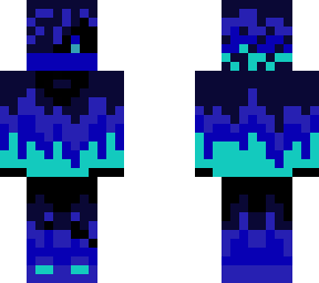 blue enderman zain | Minecraft Skin