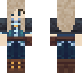 Character using GeminiTay's skin outfit | Minecraft Skin