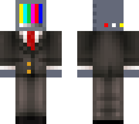 CRT TV head | Minecraft Skin