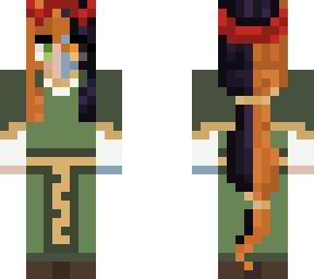 Hel norse goddess of death | Minecraft Skin