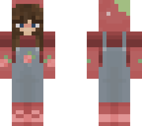 strawberry girl | Minecraft Skins