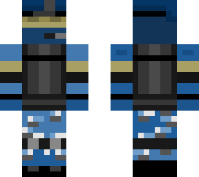Strike Force Heroes Jenkins | Minecraft Skin