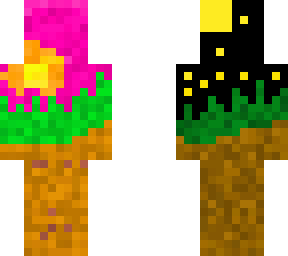 sun and moon | Minecraft Skins