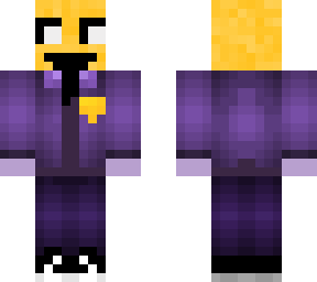 8 bit Springbonnie | Minecraft Skin