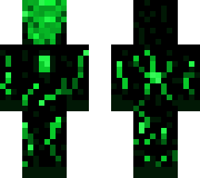 black and green | Minecraft Skins