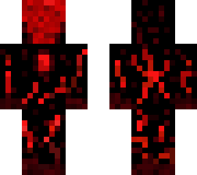 Black And Red | Minecraft Skin