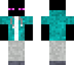Blue Enderman | Minecraft Skin