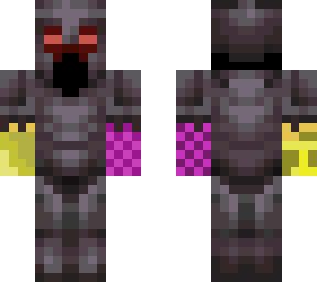 element demon with Netherite armor | Minecraft Skin