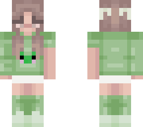 frog girl | Minecraft Skins