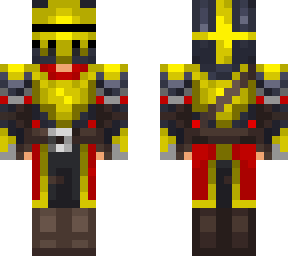 golden knight | Minecraft Skins