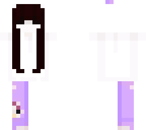 Hello Kitty Girl Pajama Pants | Minecraft Skin