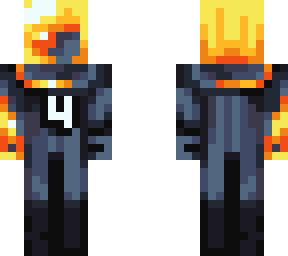 Human Torch | Minecraft Skin