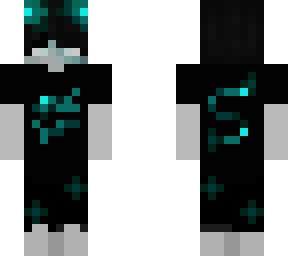 ItzStringYT Blue Demon SKin Updated | Minecraft Skin