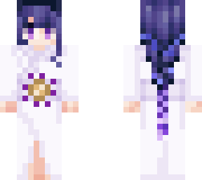 Raiden Makoto Genshin impact | Minecraft Skin