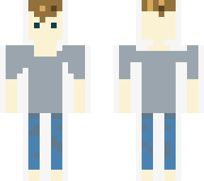 Skinny white boy | Minecraft Skin