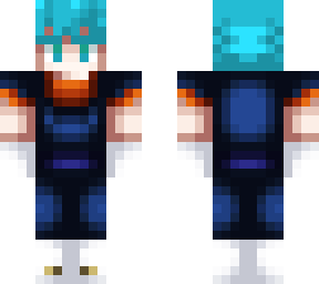 ssj blue | Minecraft Skins