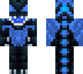 XSLAYDER BLUE | Minecraft Skin