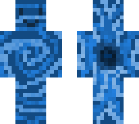 Blue Swirl | Minecraft Skin