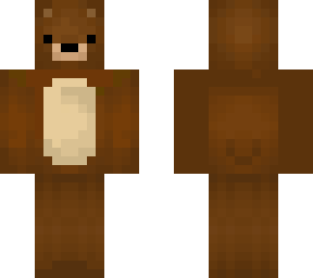 Brown Bear Minecraft Skin