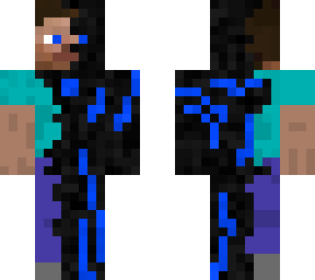 Corrupted Steve | Minecraft Skin