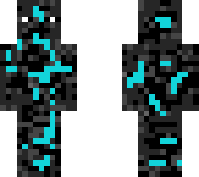 deepslate diamond ore character | Minecraft Skin