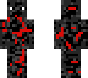 deepslate redstone ore character | Minecraft Skin