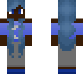 Lunara the Moon-Spirit | Minecraft Skin