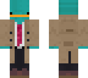 perry the platypus | Minecraft Skins