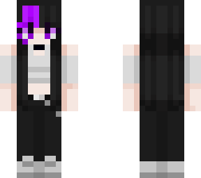 purple emo | Minecraft Skins