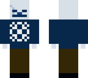 Shiver the skeleton | Minecraft Skin