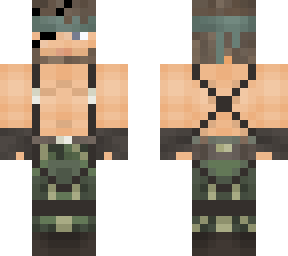 solid snake | Minecraft Skins