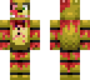 Springlock Failure Spring Bonnie (outer layer fixed for Skin Layers 3D ...