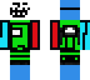 Sus Cursed guy | Minecraft Skin