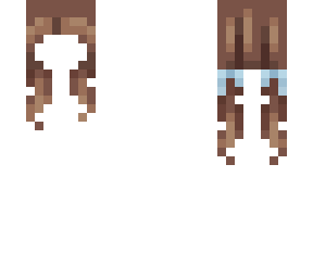 Brown Pigtails HB | Minecraft Skin