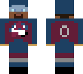 Colorado Avalanche Player | Minecraft Skin