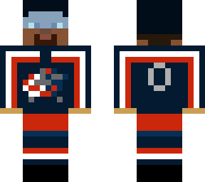 Columbus Blue Jackets Player | Minecraft Skin