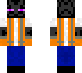 Construction Enderman | Minecraft Skin