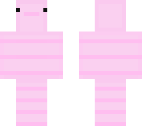 derpy pink worm skin | Minecraft Skin