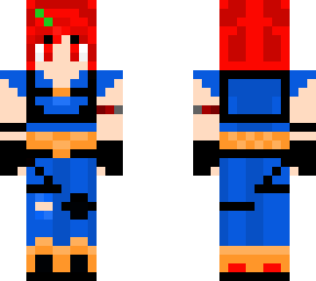 Emilia exploradora | Minecraft Skin