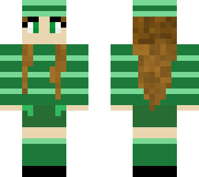 green girl | Minecraft Skin