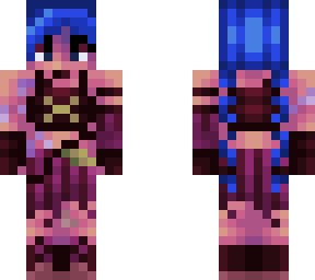 jinx arcane | Minecraft Skins
