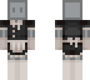 Maid Outfit Skin Base | Minecraft Skin