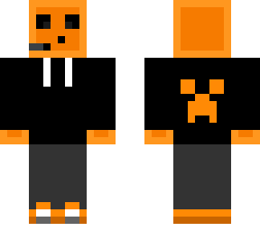 orange slime gamer | Minecraft Skin