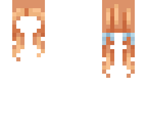 Red Pigtails HB | Minecraft Skin