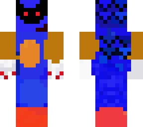 Sonic.exe | Minecraft Skin