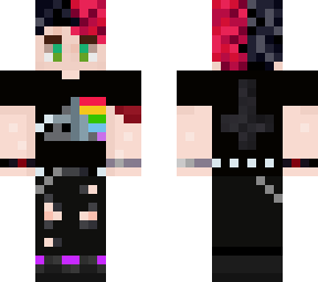 split dye | Minecraft Skins